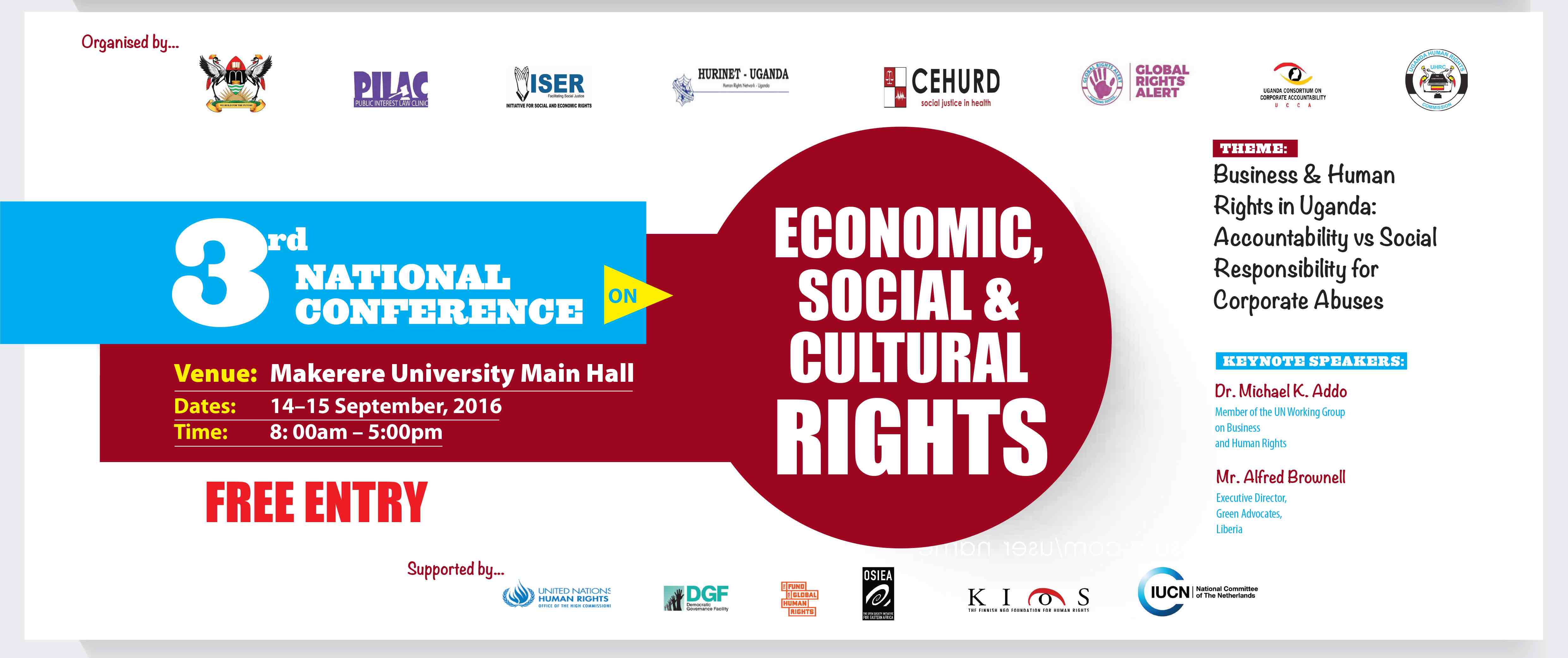 The 3rd National Conference on Economic, Social and Cultural Rights ...